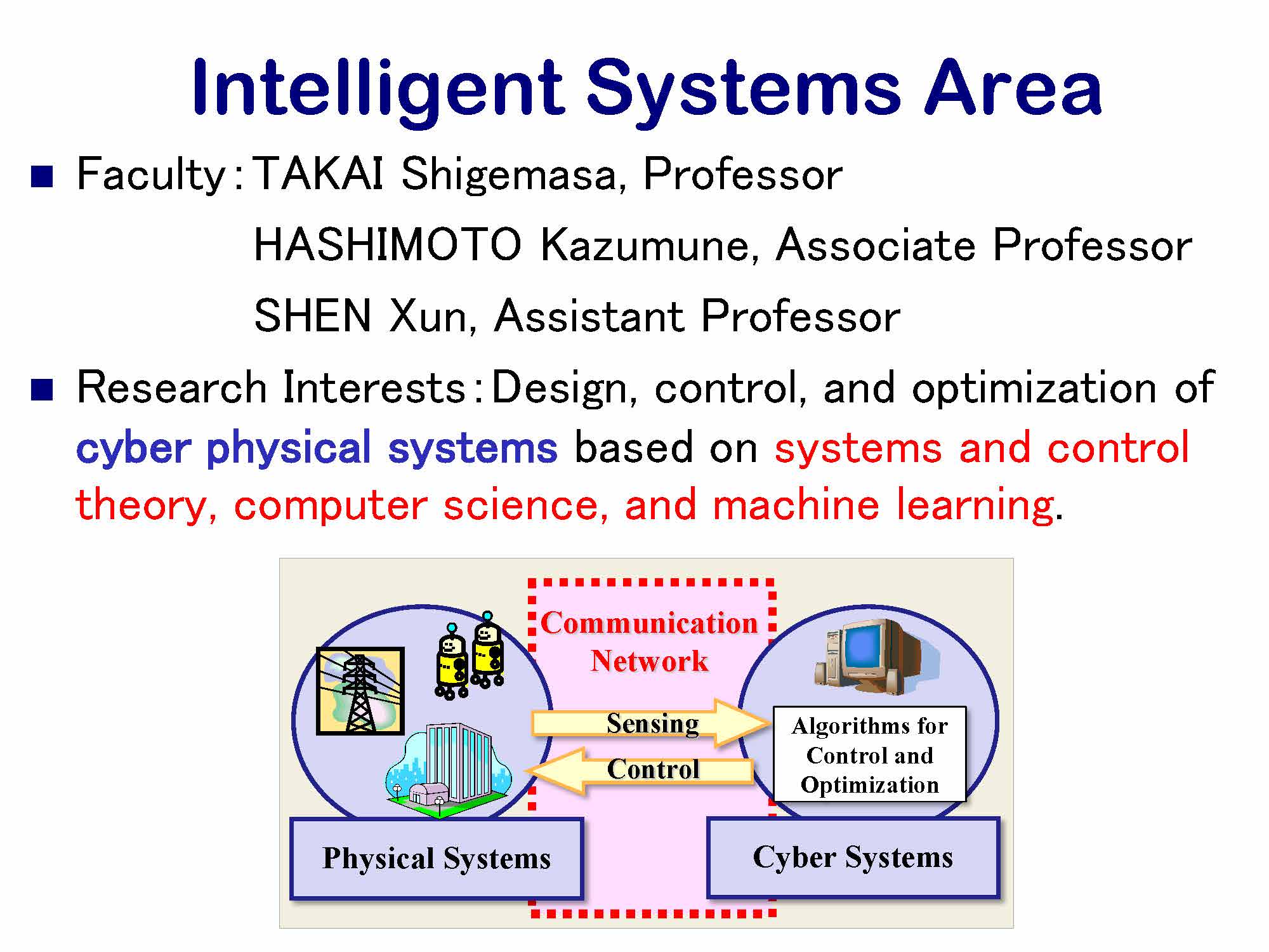 Systems and Control Engineering Area | Division of Electrical ...
